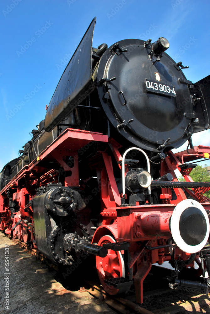Nostalgische Dampflok Stock Photo | Adobe Stock