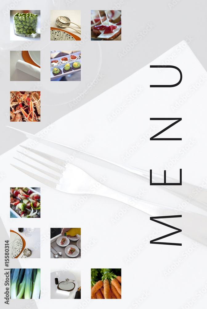 menu de restaurant Stock Photo | Adobe Stock