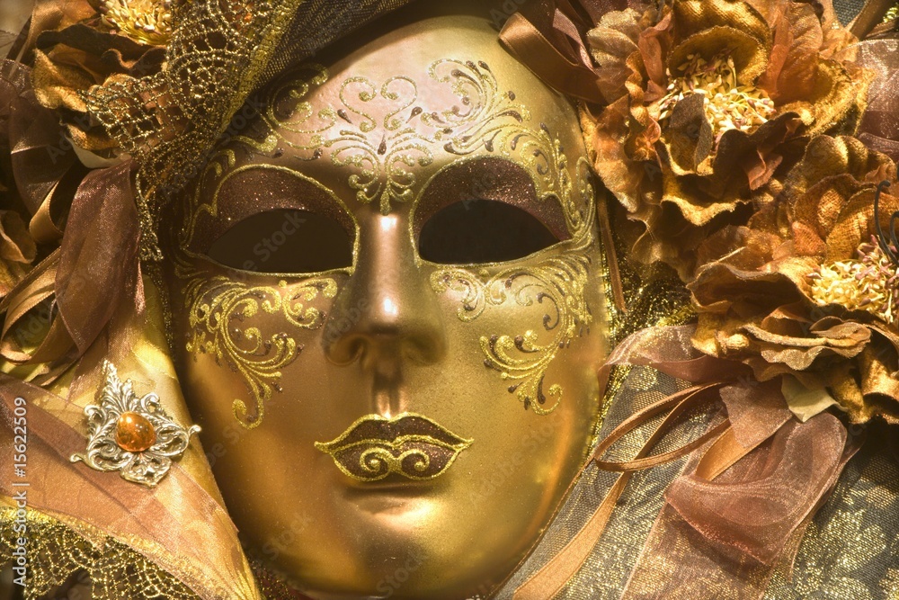 gold mask from venice Stock Photo | Adobe Stock