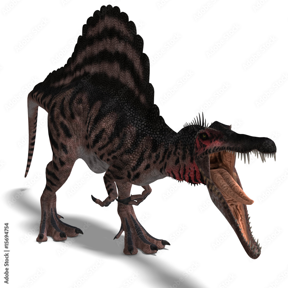 Dinosaur Spinosaurus Stock Illustration | Adobe Stock