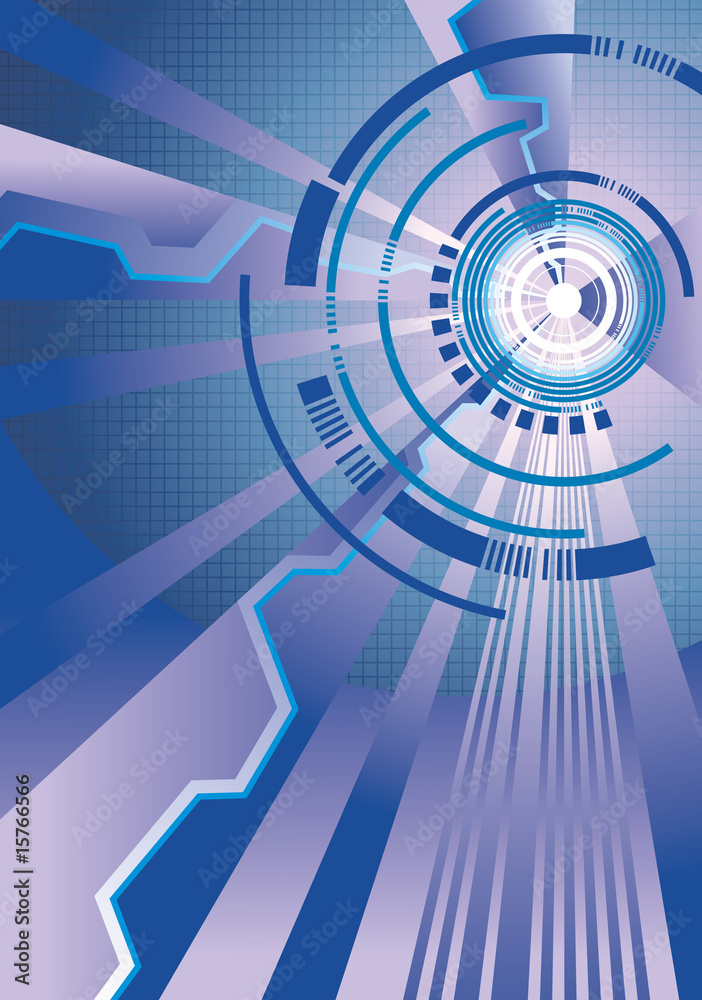 High Tech Abstract Wallpaper