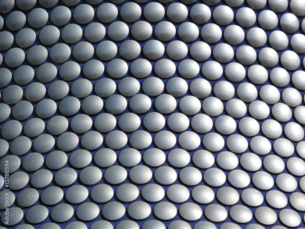 Futuristic cladding from The Bull Ring Shopping Centre Stock Photo ...