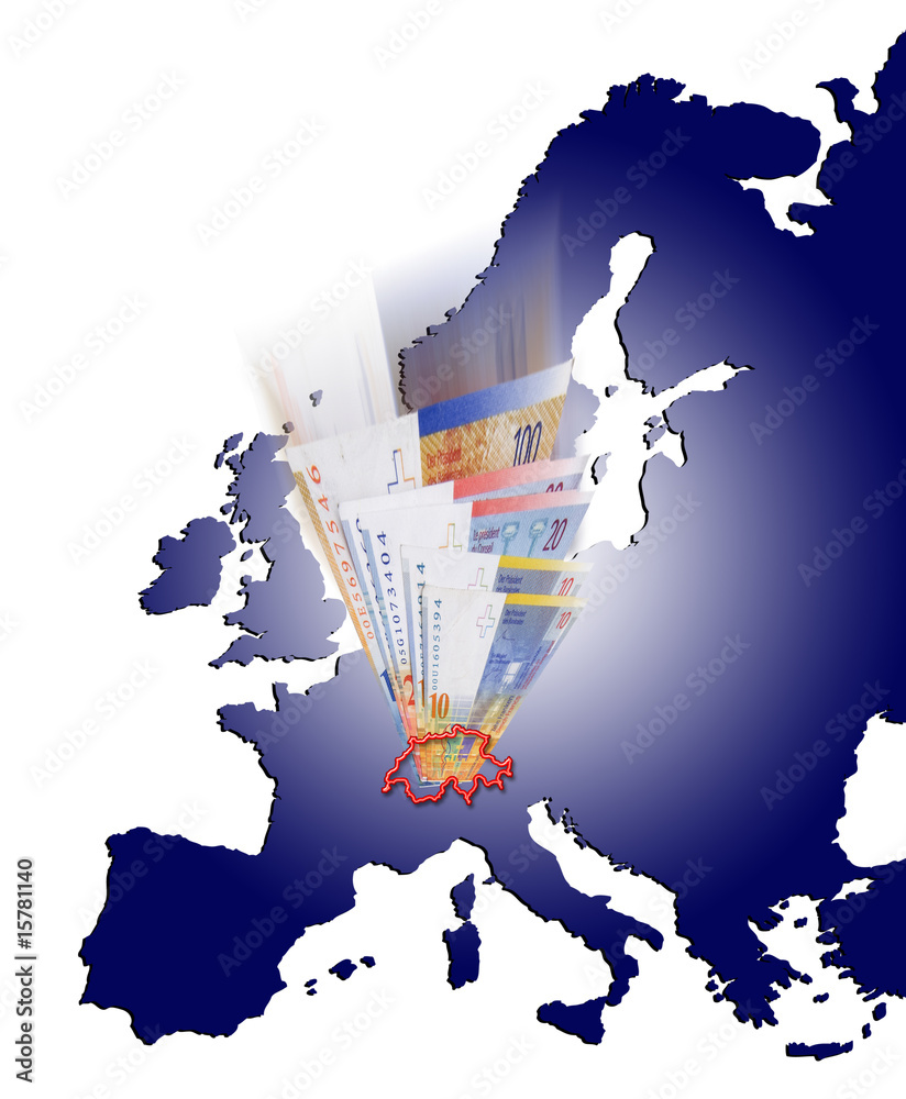 Schweizer Franken Stock-Illustration | Adobe Stock