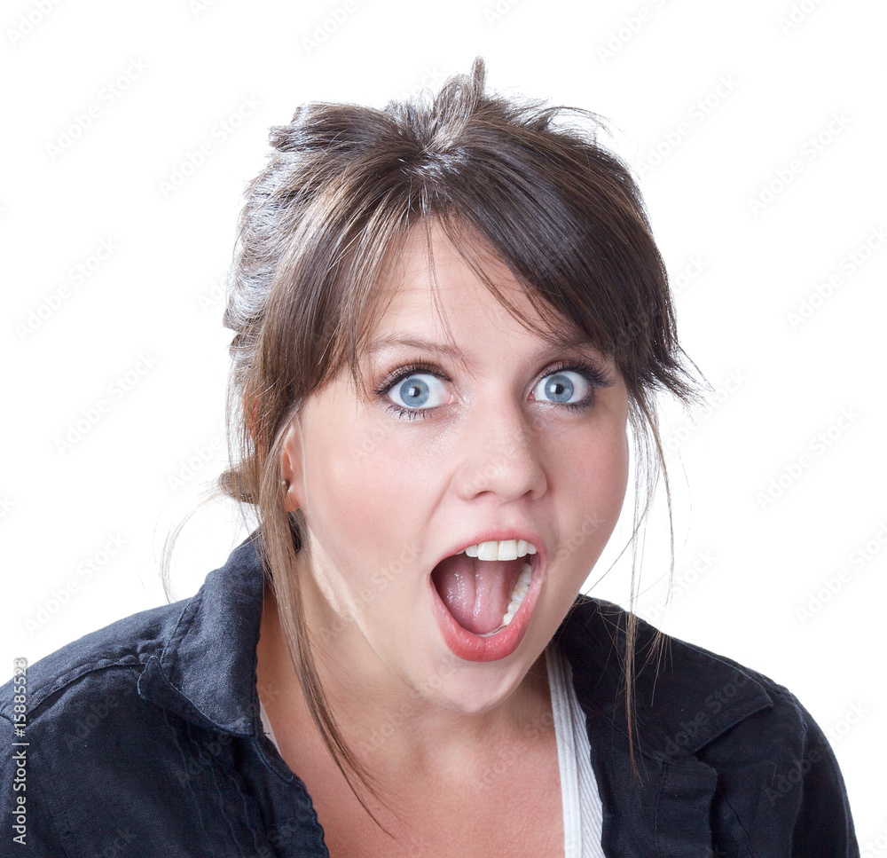 Surprised Expression Woman