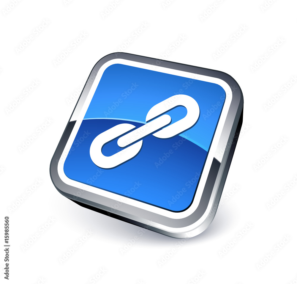 Vecteur Stock icône lien internet / connexion | Adobe Stock