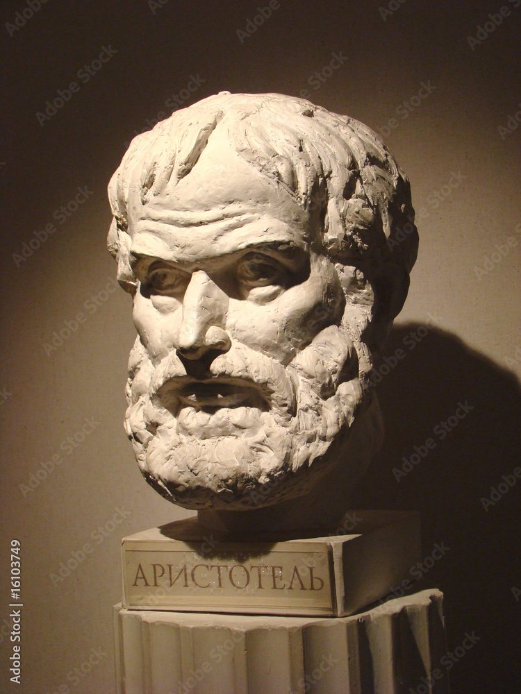 Aristotle ancient greek philosopher and scientist foto de Stock | Adobe ...