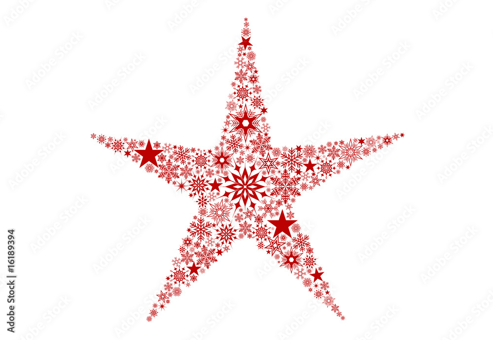 Big Red Star Stock Illustration | Adobe Stock