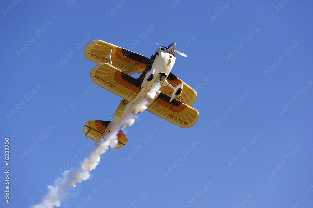 Acrobatic Plane in Flight Stock Photo | Adobe Stock