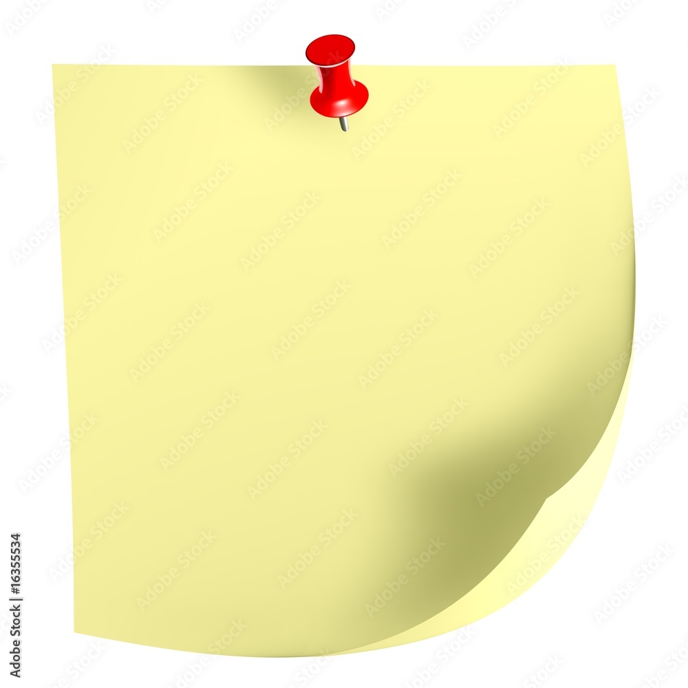 merkzettel Stock-Illustration | Adobe Stock