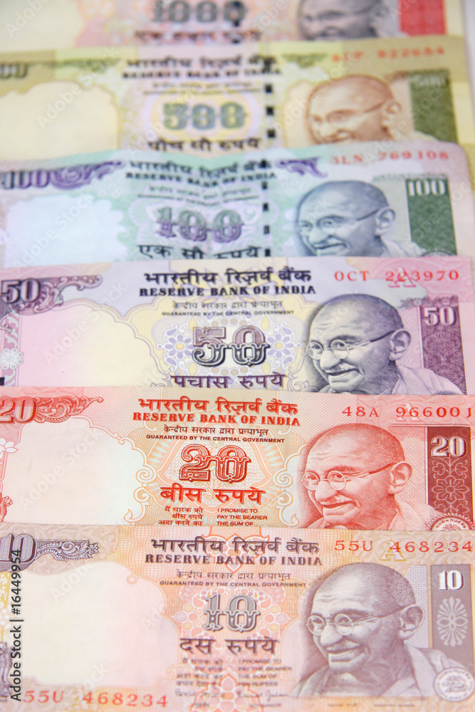 Indian currency Stock Photo | Adobe Stock