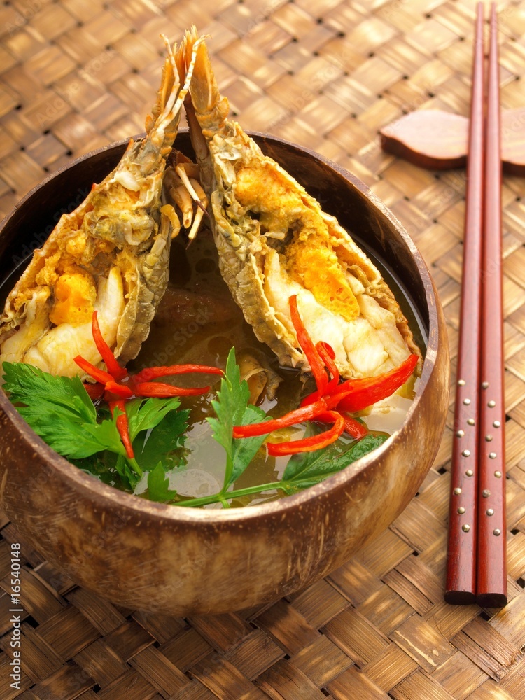 asian crayfish curry Stock Photo | Adobe Stock