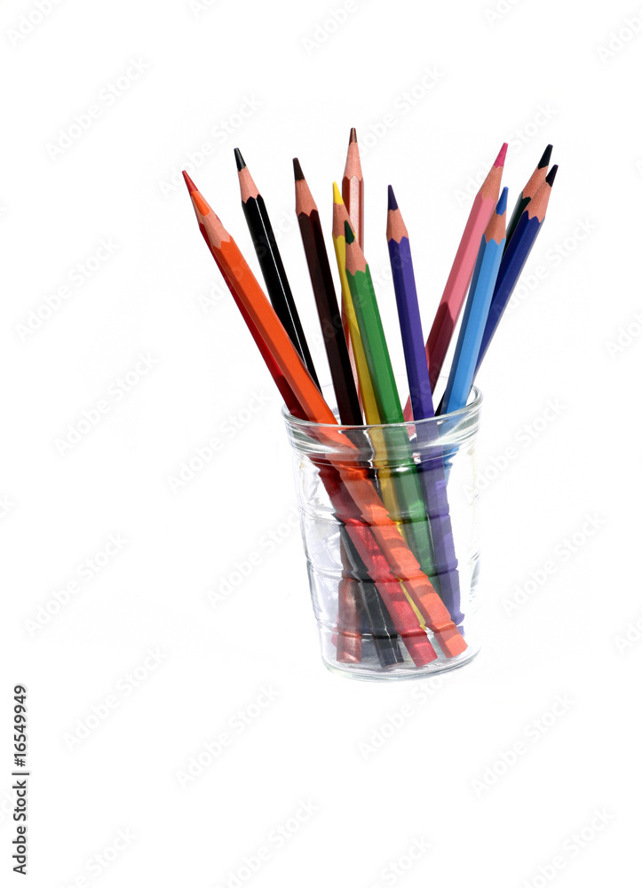 Pot de crayon Stock Photo | Adobe Stock