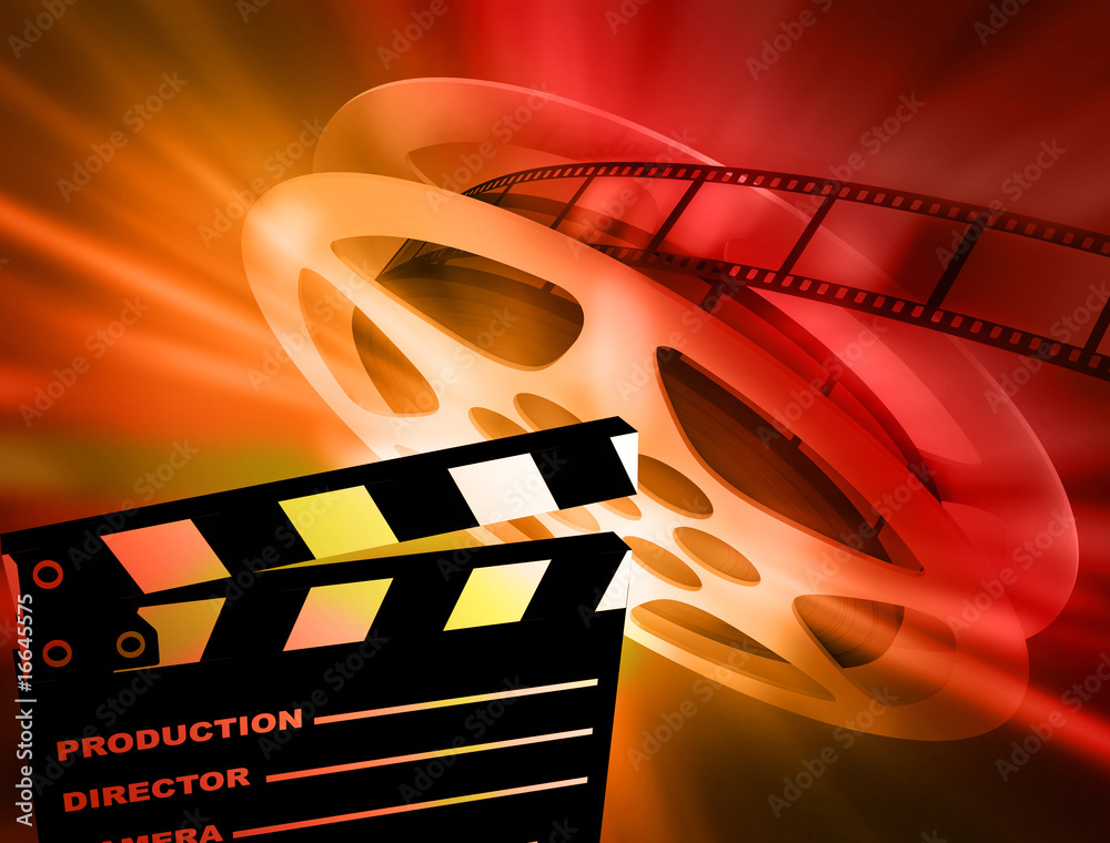 Film background. Stock Illustration | Adobe Stock