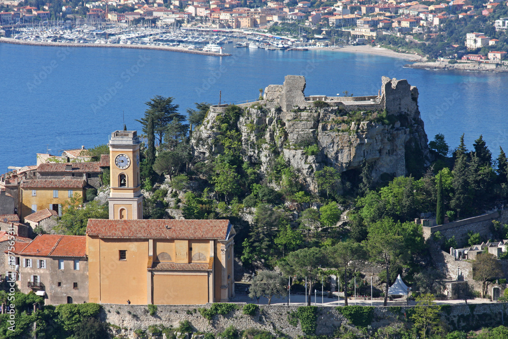 Eze village Stock Photo | Adobe Stock