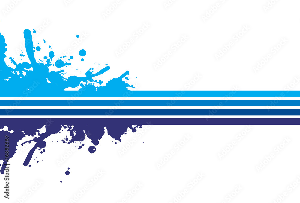 vector image with lines with splashes Stock Vector | Adobe Stock