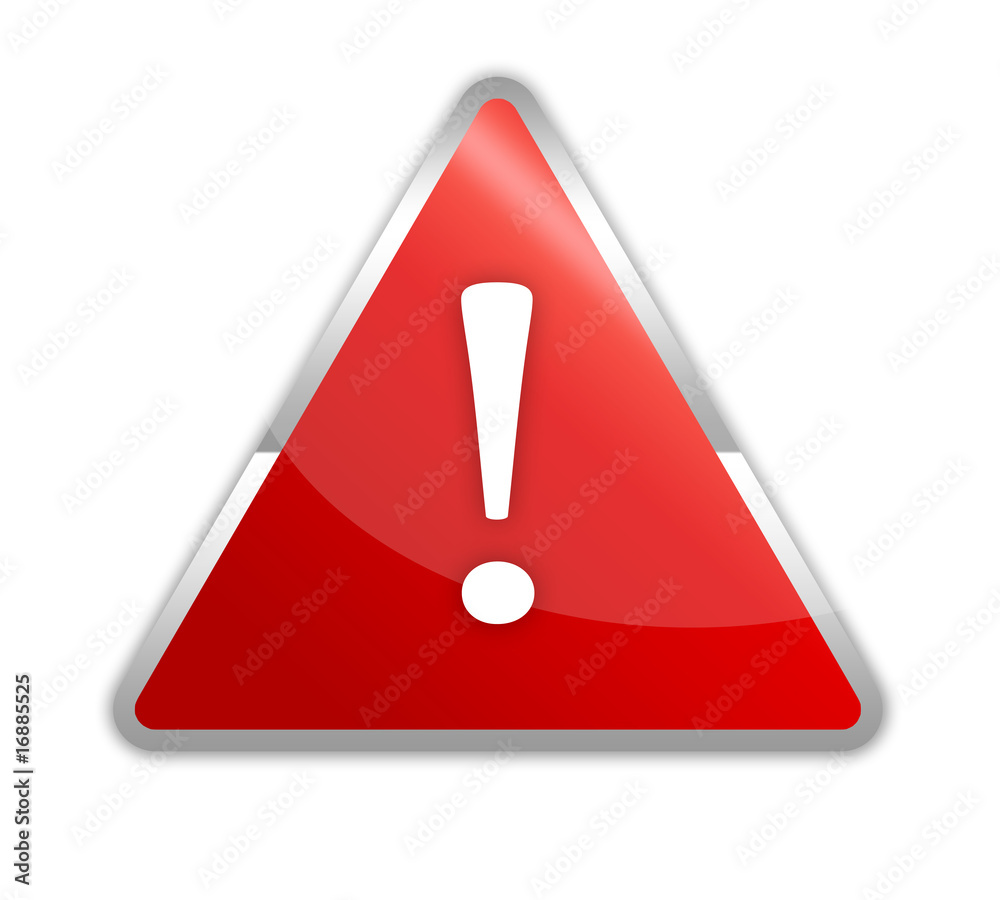 Schild Achtung Stock Illustration | Adobe Stock