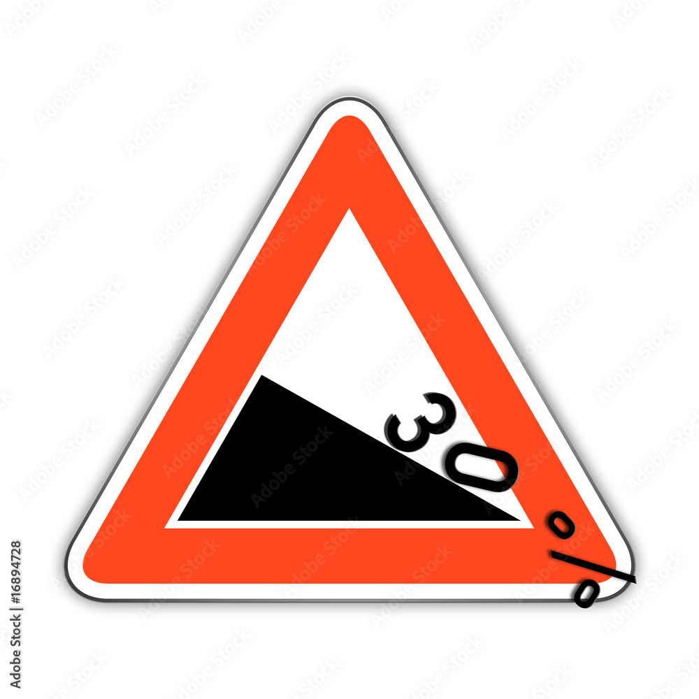 30% Gefälle Stock-Illustration | Adobe Stock