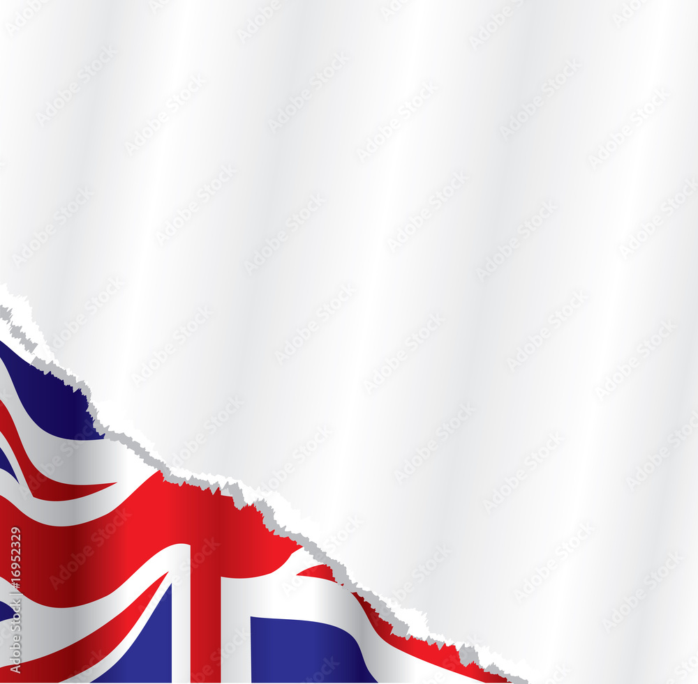 Ripped British Flag