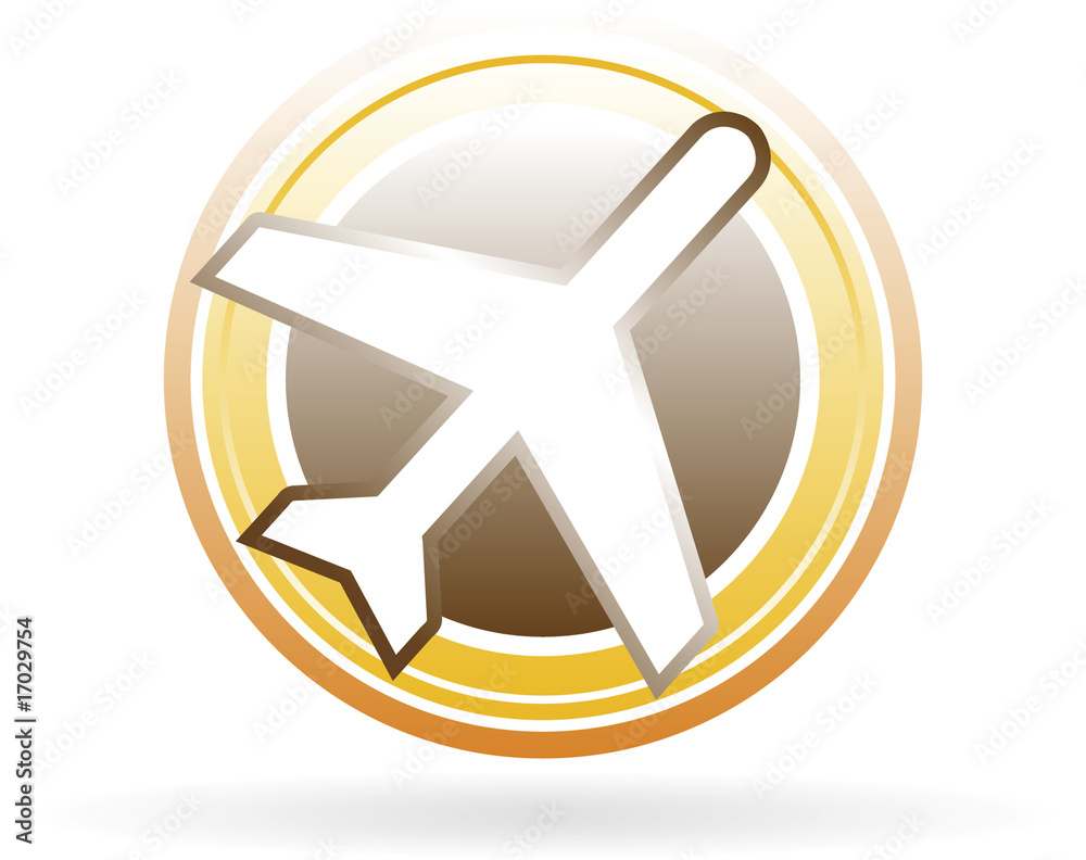 Vecteur Stock picto avion | Adobe Stock