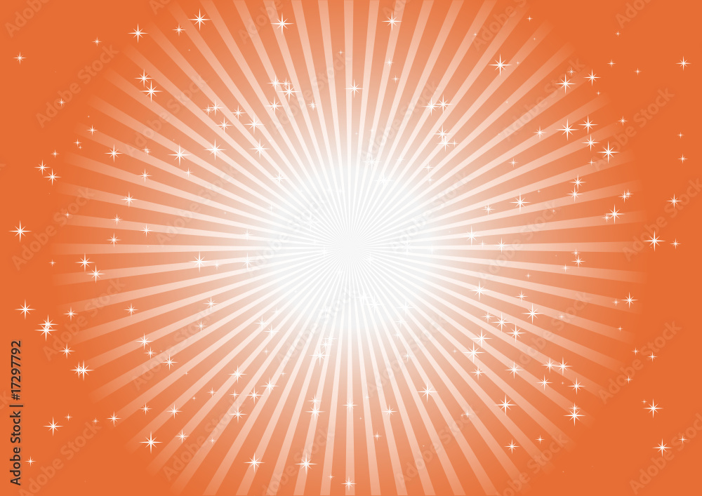 Explosion of star Stock Vector | Adobe Stock