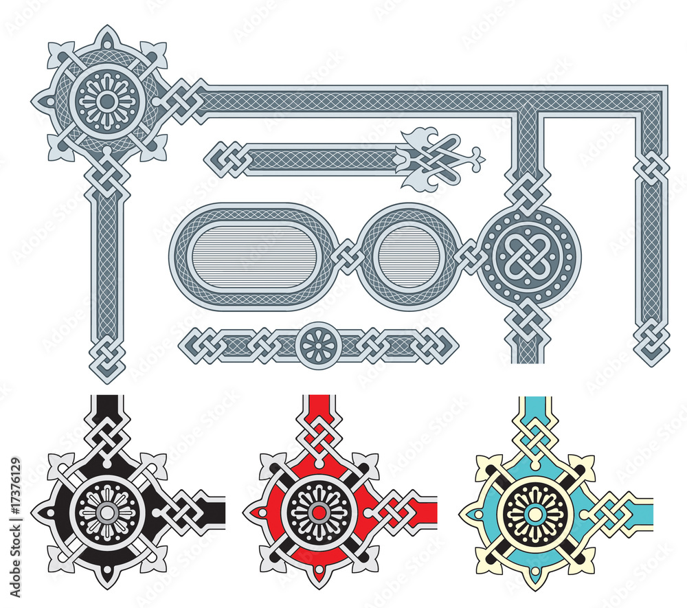 Frame design elements Stock Vector | Adobe Stock