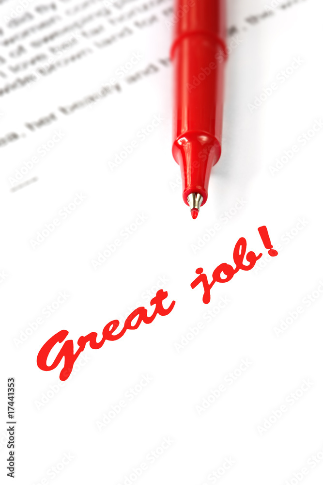 Great Job Stock Photo | Adobe Stock