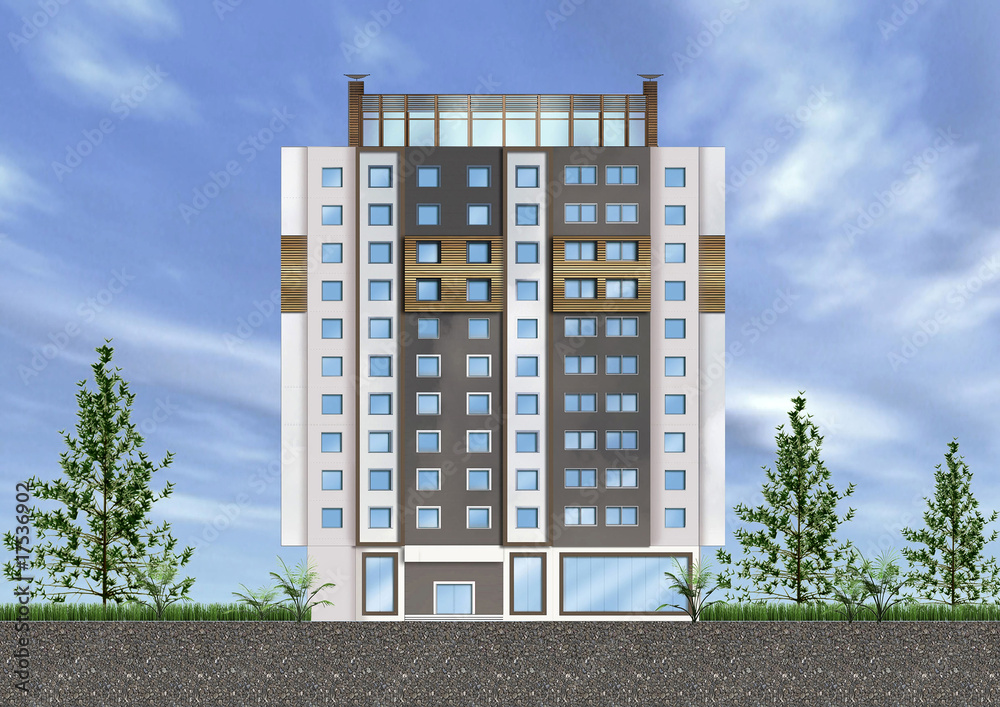 Building exterior Stock Photo | Adobe Stock