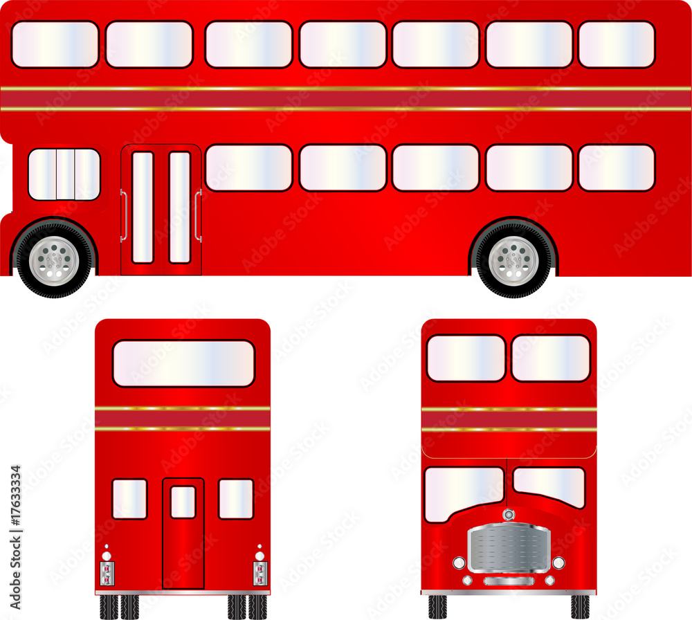 ENGLISH BUS Stock Vector | Adobe Stock