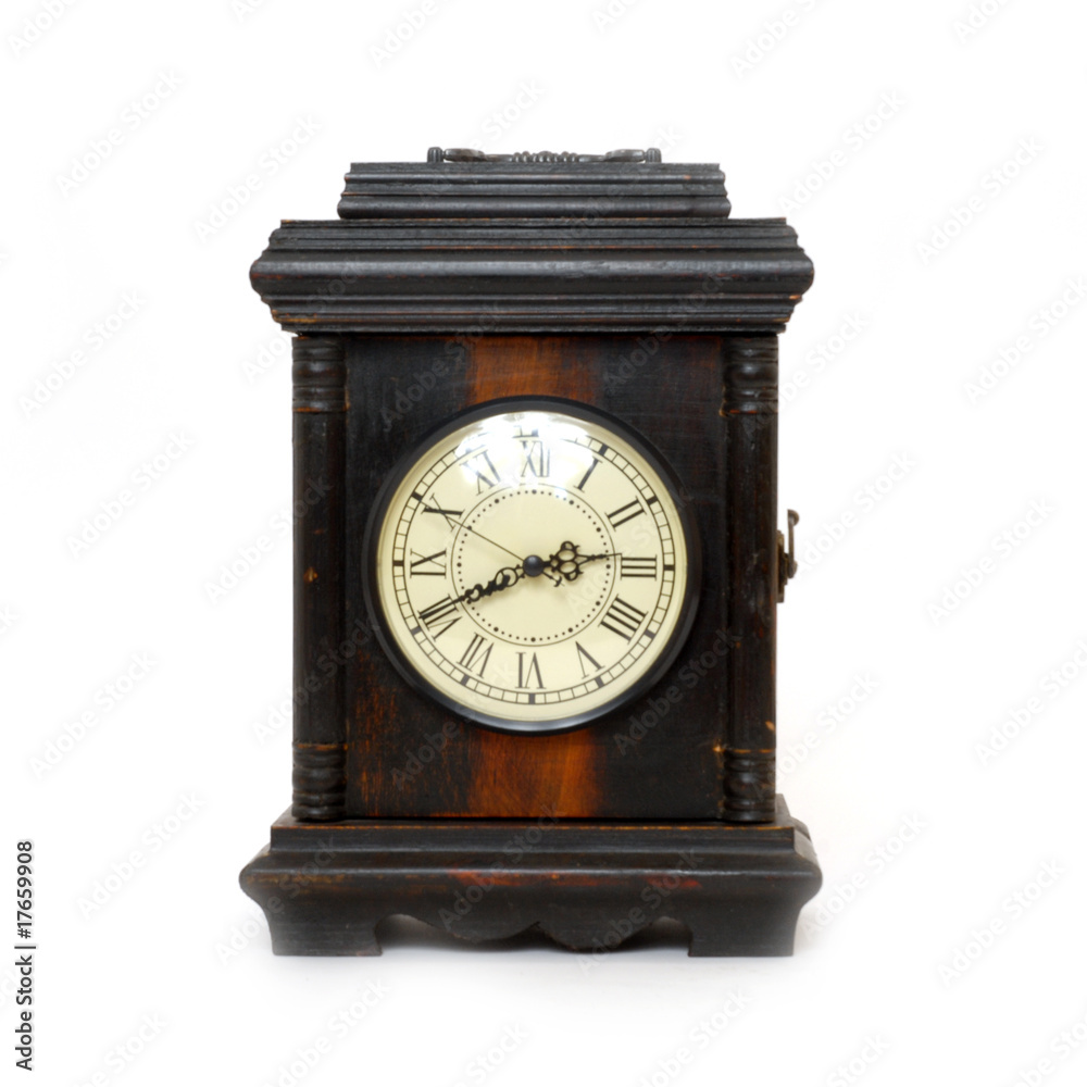 reloj fondo blanco Stock Photo | Adobe Stock