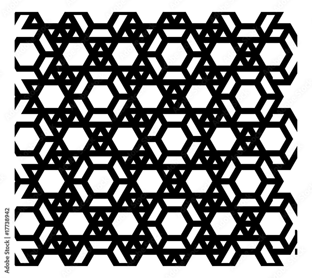 geometric jali design Stock Illustration | Adobe Stock