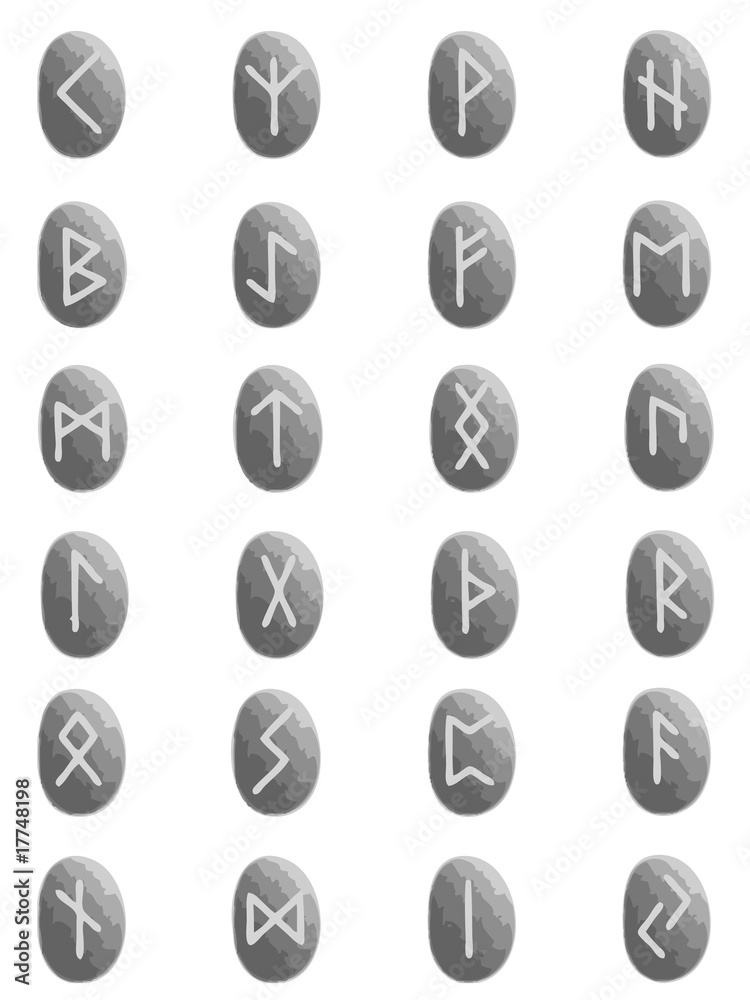 Runes Stock Vector | Adobe Stock