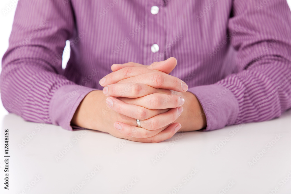 gefaltete hände Stock-Foto | Adobe Stock