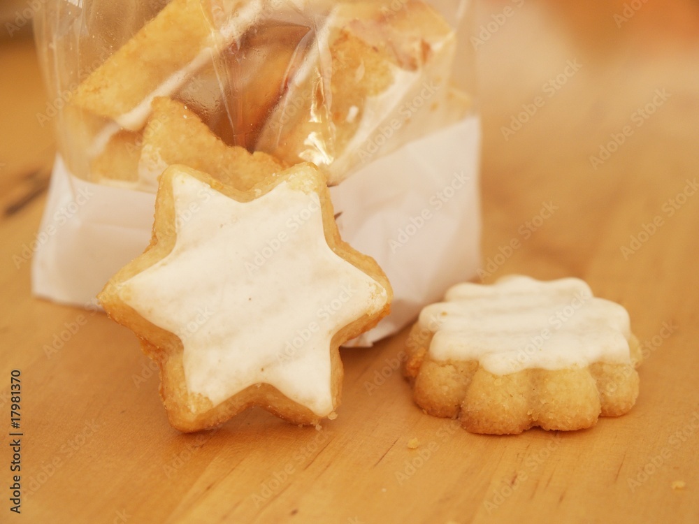 Gateaux de Noel et sachet Stock Photo | Adobe Stock