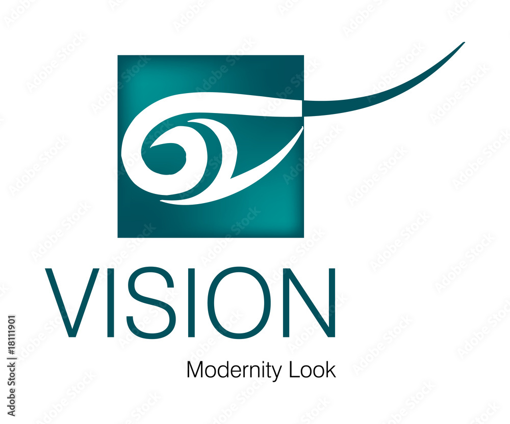 Vision Logo Stock Vector | Adobe Stock