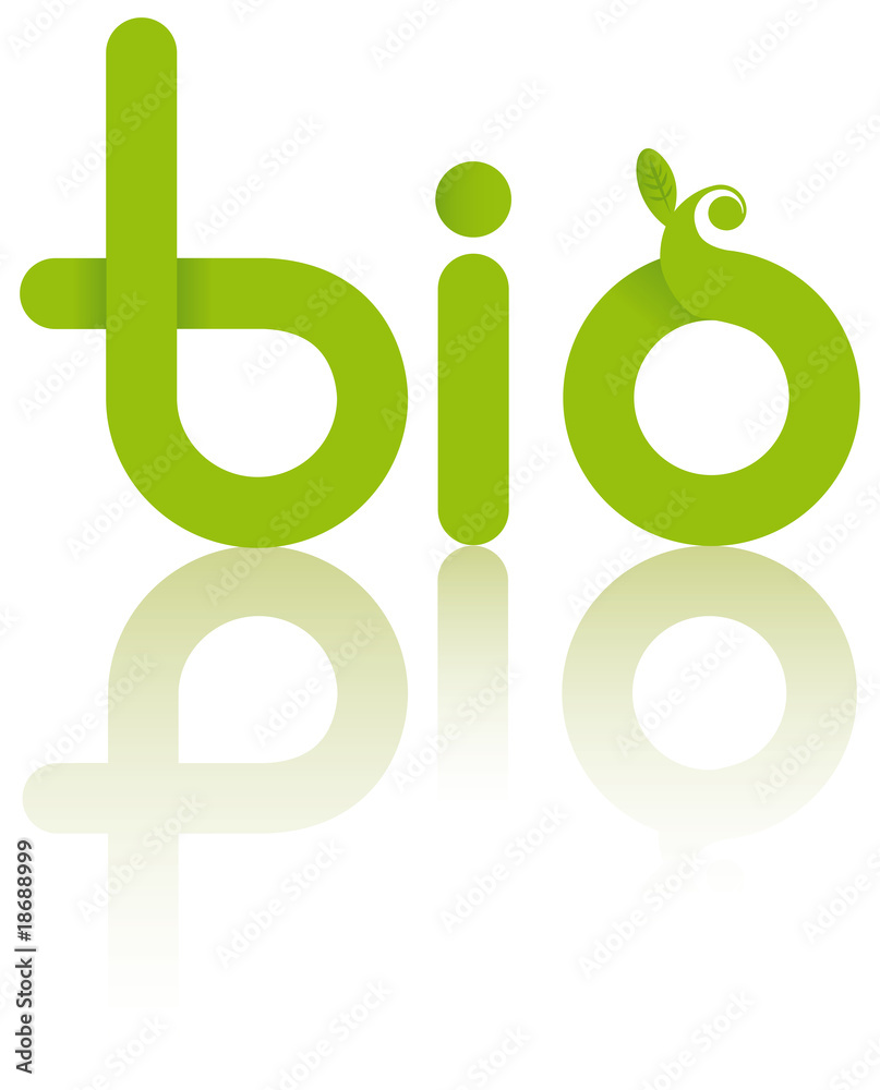 Logo Bio Stock Vector | Adobe Stock
