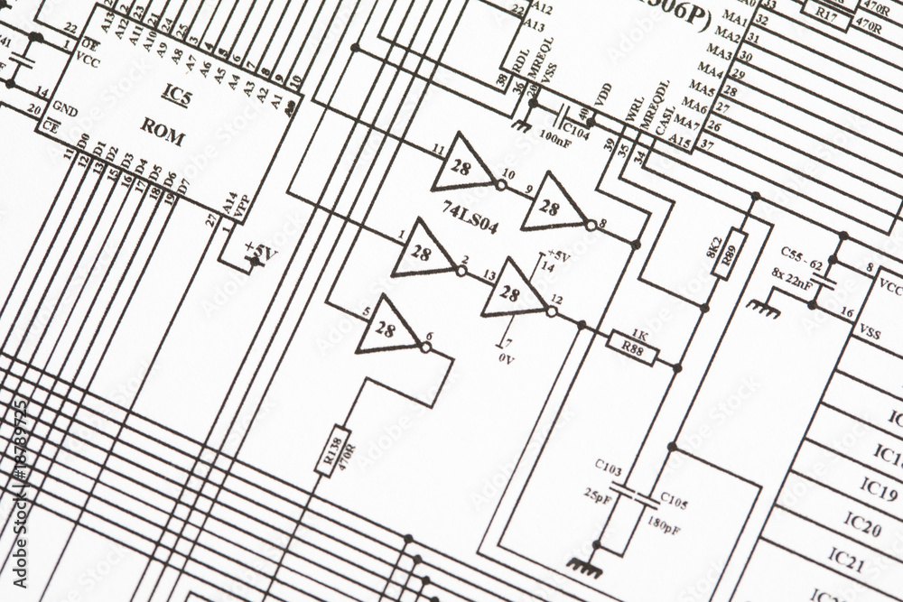 Schematic Stock Photo | Adobe Stock