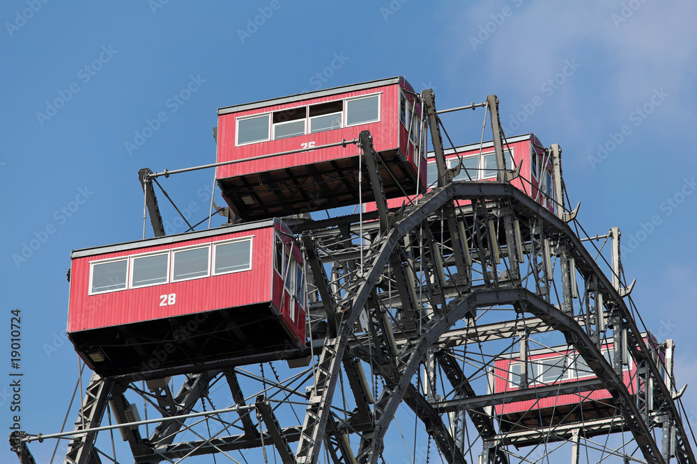 Österreich, Wien, Riesenrad Stock Photo | Adobe Stock