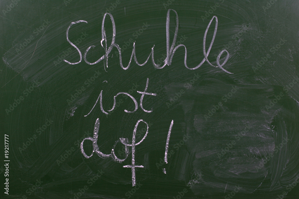 Schultafel Stock-Foto | Adobe Stock