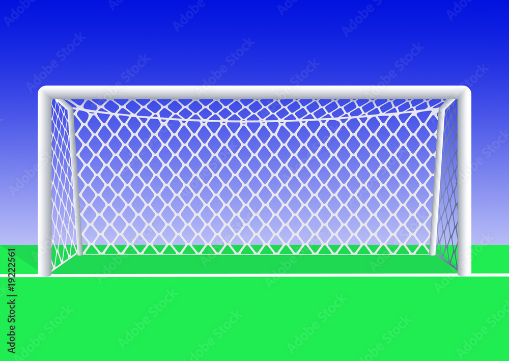 Soccer Goal Front View