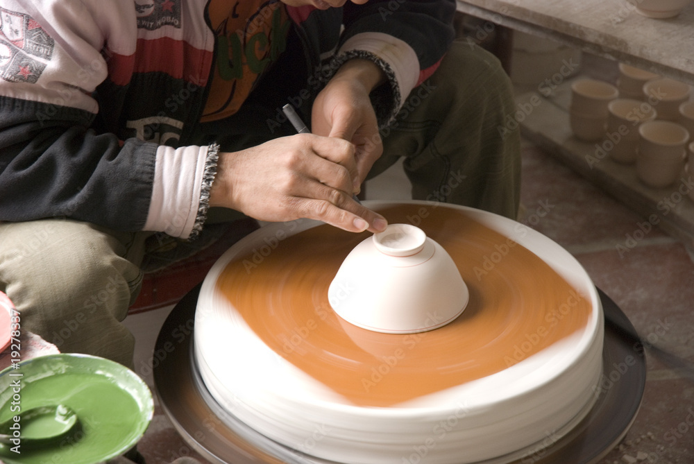 Handmade Pottery Stock Photo | Adobe Stock