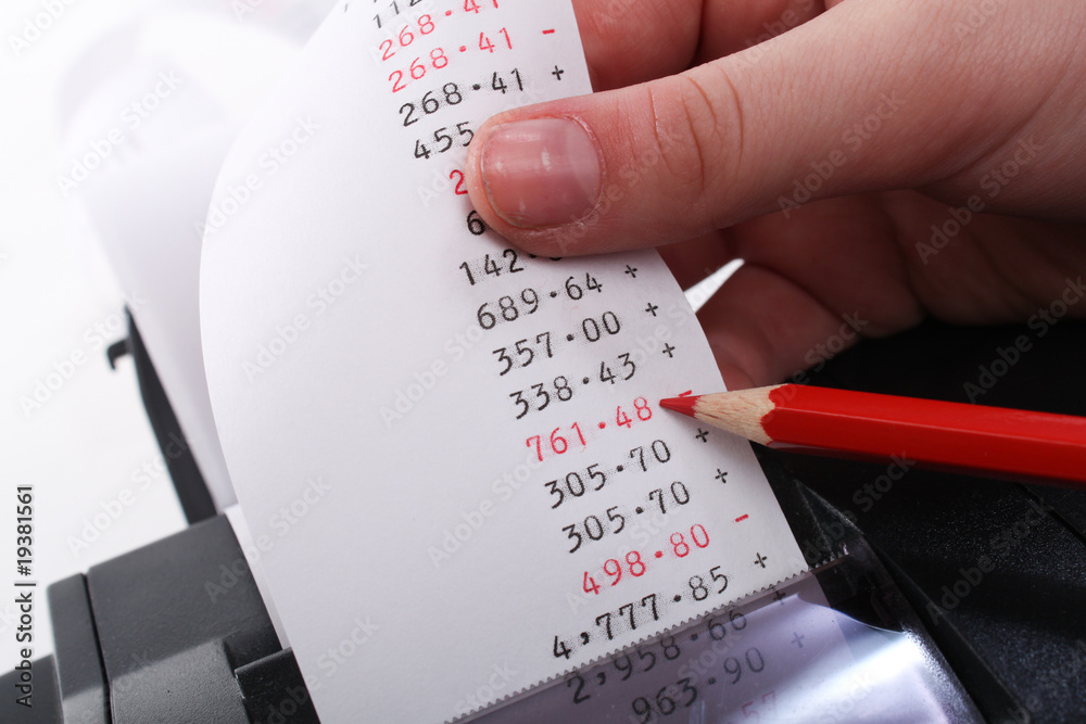Abrechnung Stock-Foto | Adobe Stock