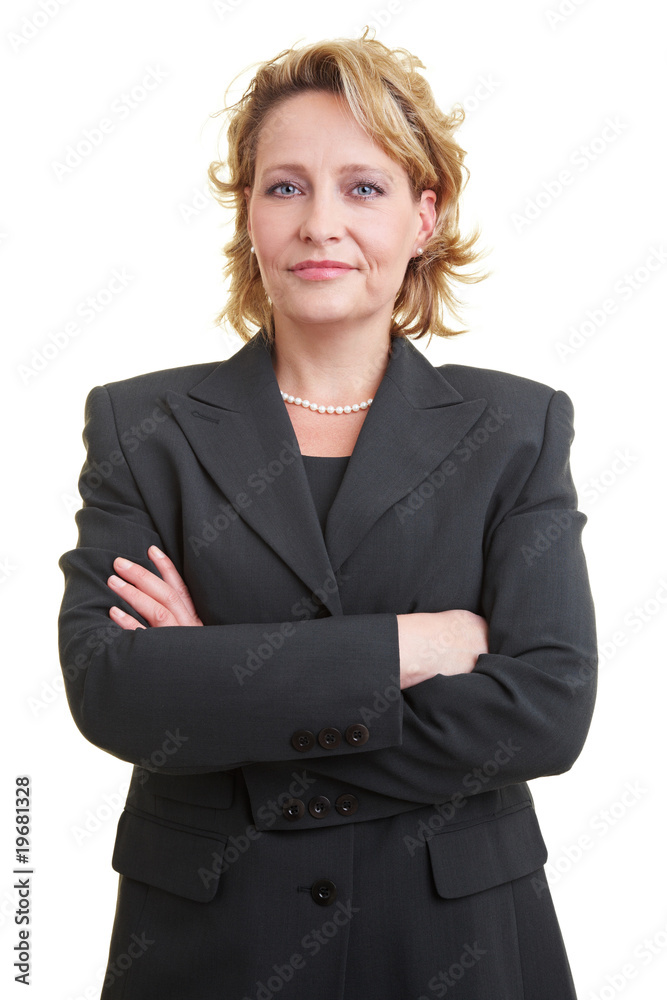 Lächelnde Chefin Stock Photo | Adobe Stock