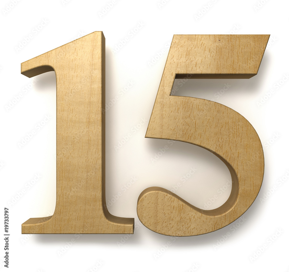 15 fifeteen birthday celebration anniversary monument Stock ...