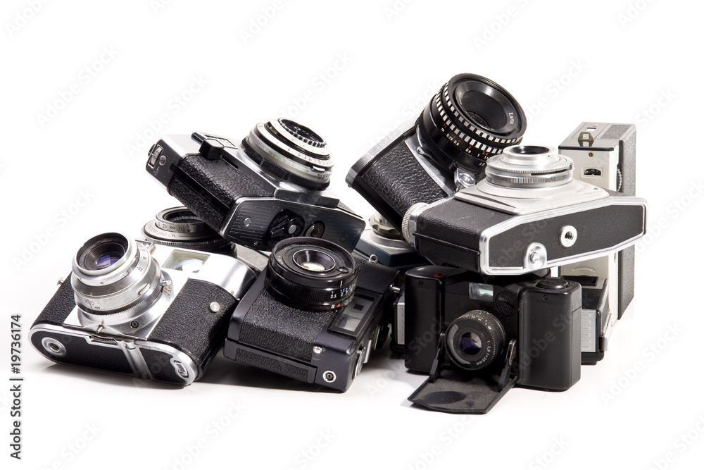 Alte Fotoapparate wd388 Stock-Foto | Adobe Stock