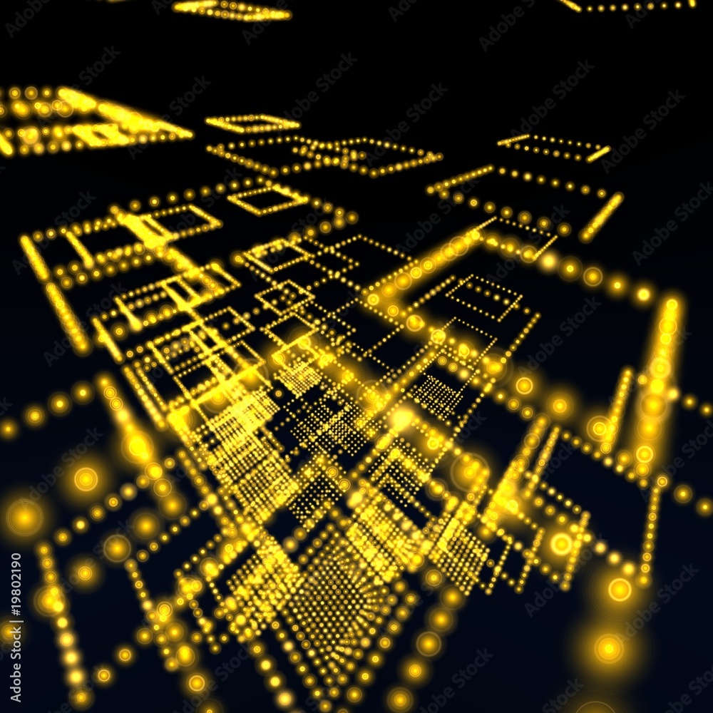 inside the matrix, wallpaper Stock Illustration | Adobe Stock