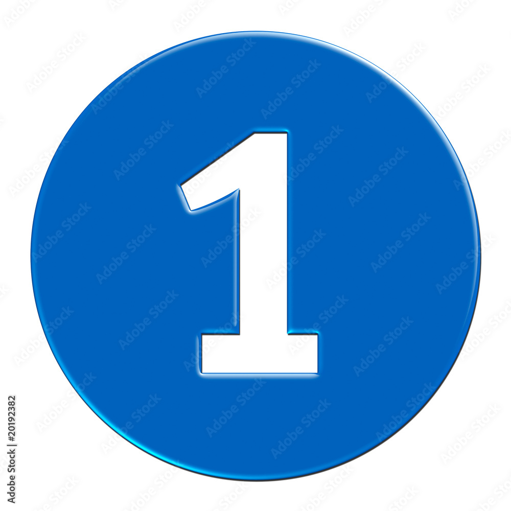 Zahl Nummer eins 1 素材庫相片 | Adobe Stock