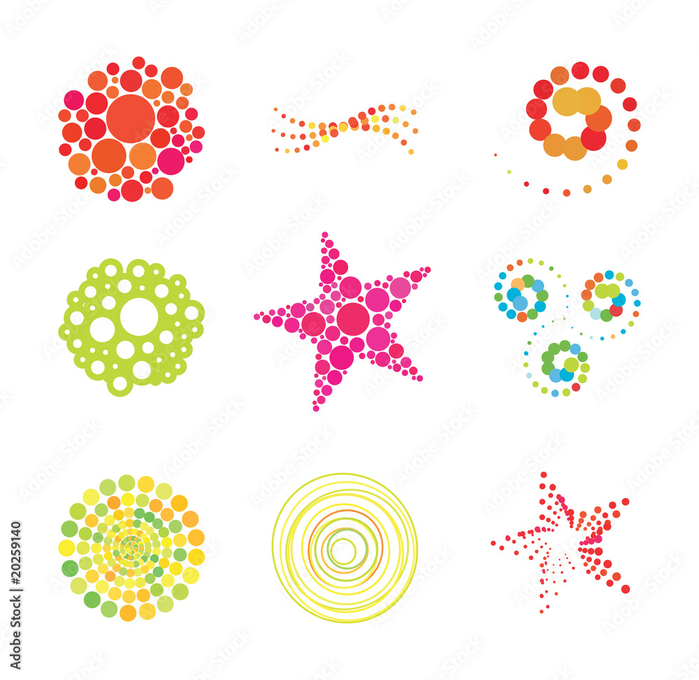 Vector symbols Stock Vector | Adobe Stock