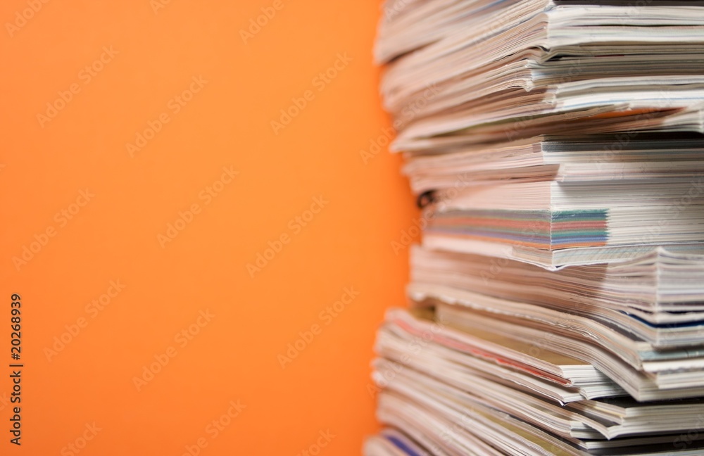 Paper Stack Stock Photo | Adobe Stock