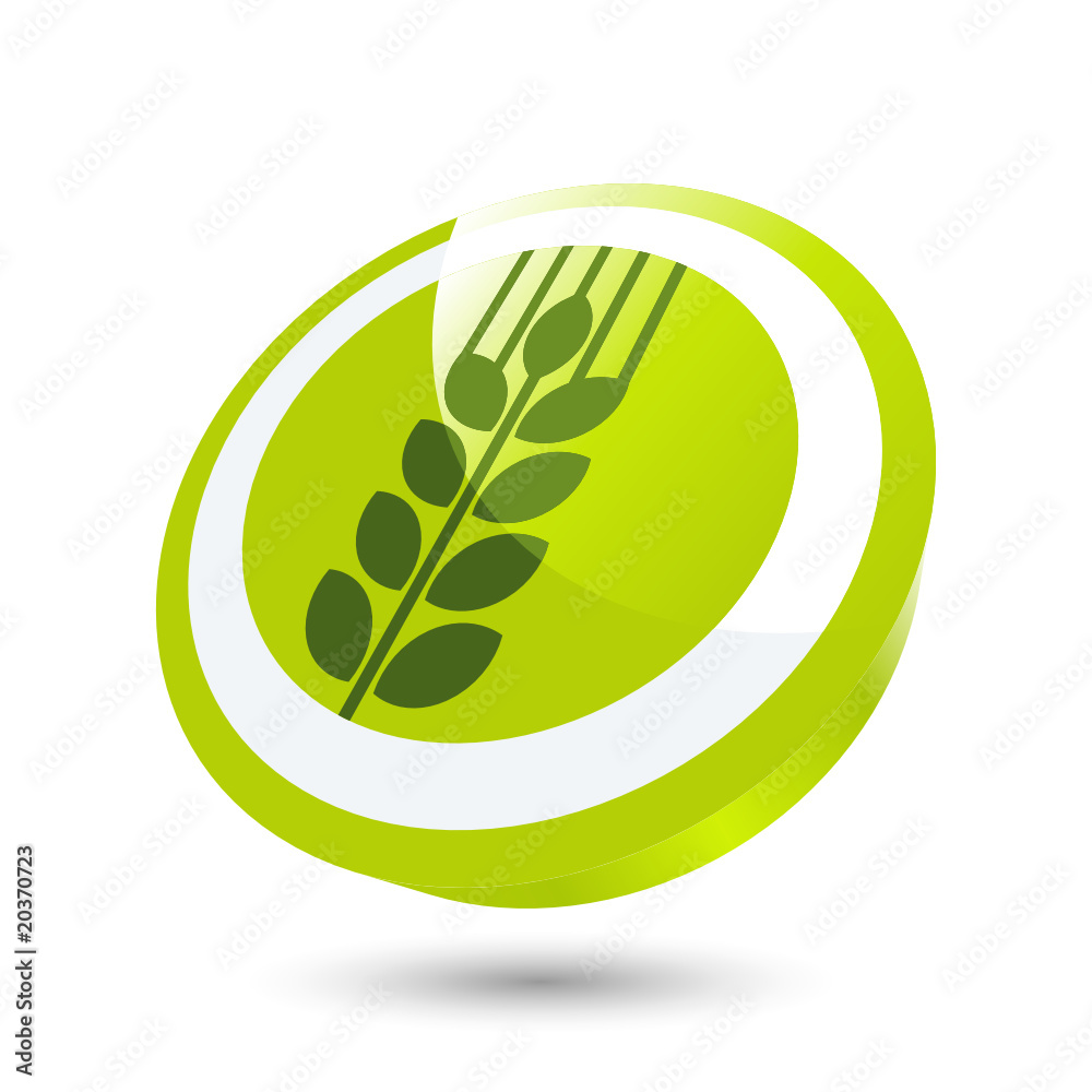 korn zeichen getreide icon pflanze Stock-Vektorgrafik | Adobe Stock