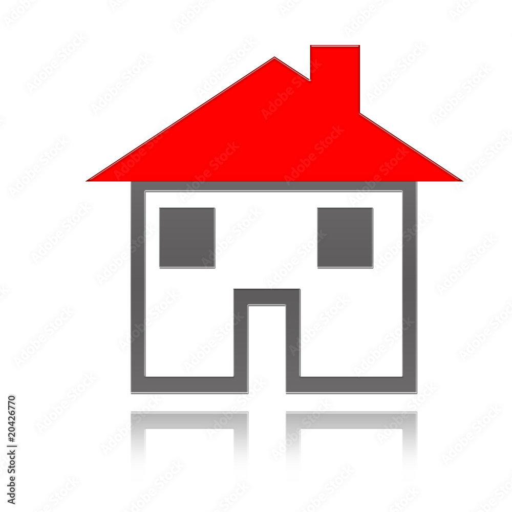 Haus Symbol Stock-Illustration | Adobe Stock